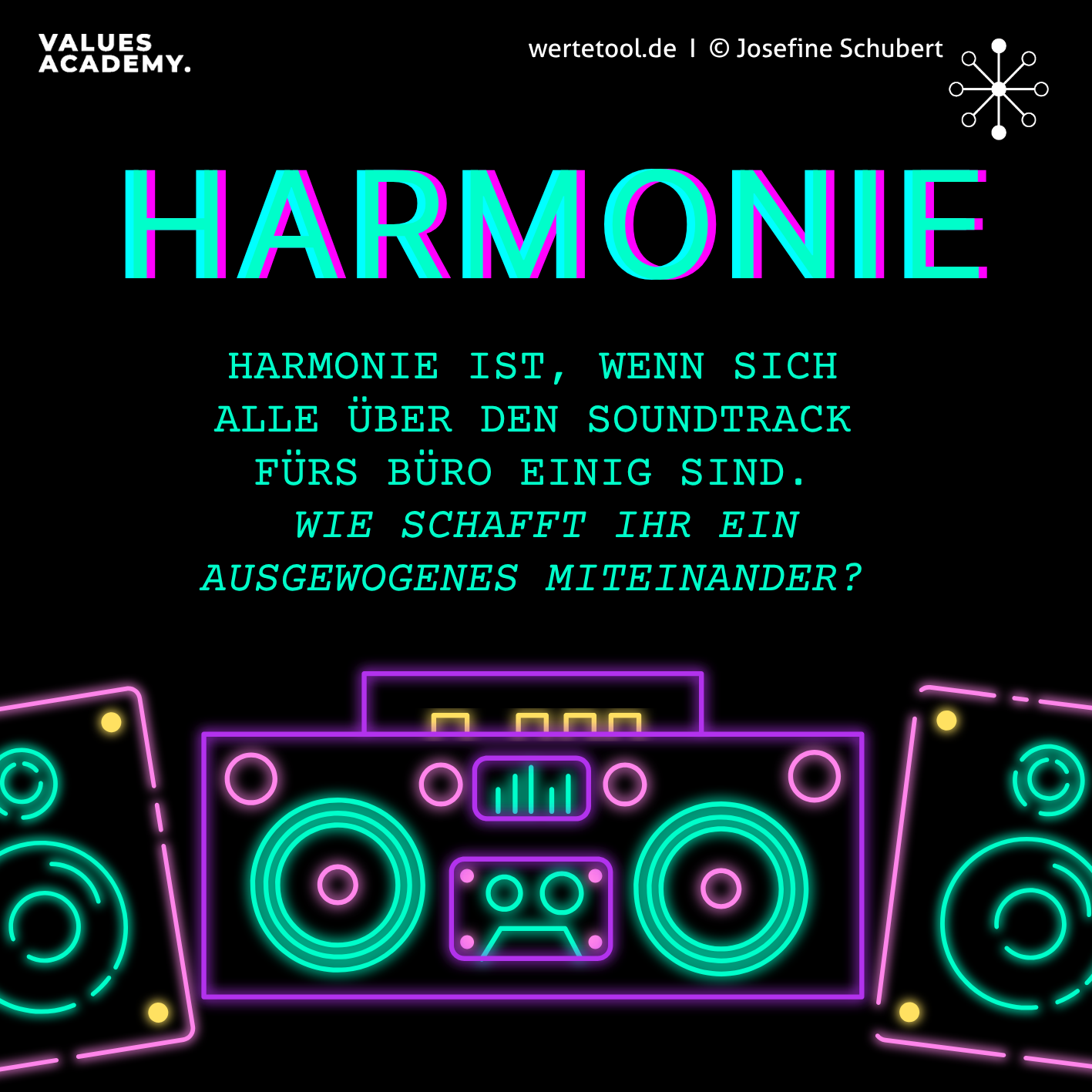 Harmonie - wertesystemische Definition und Beschreibung